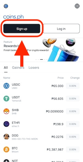 How do I sign up for a Coins.ph account? – Coins.ph Help Center
