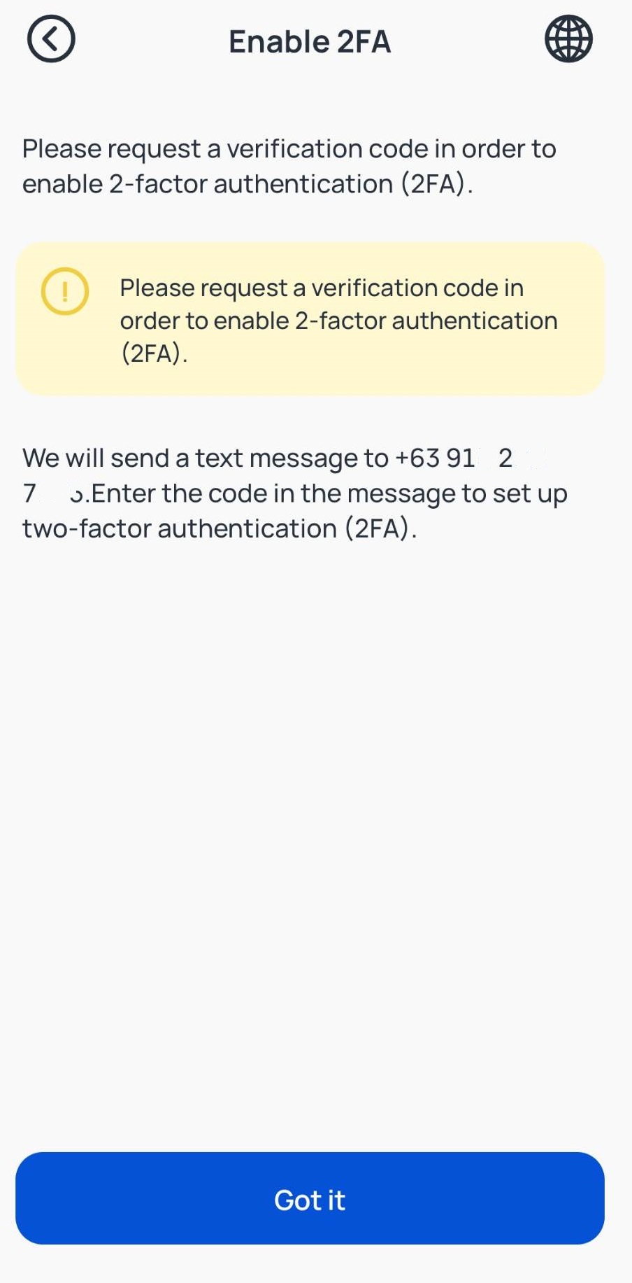 How do I enable two-factor authentication on my Coins.ph account ...
