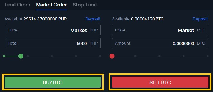 How do I trade in Spot Trade? – Coins.ph Help Center