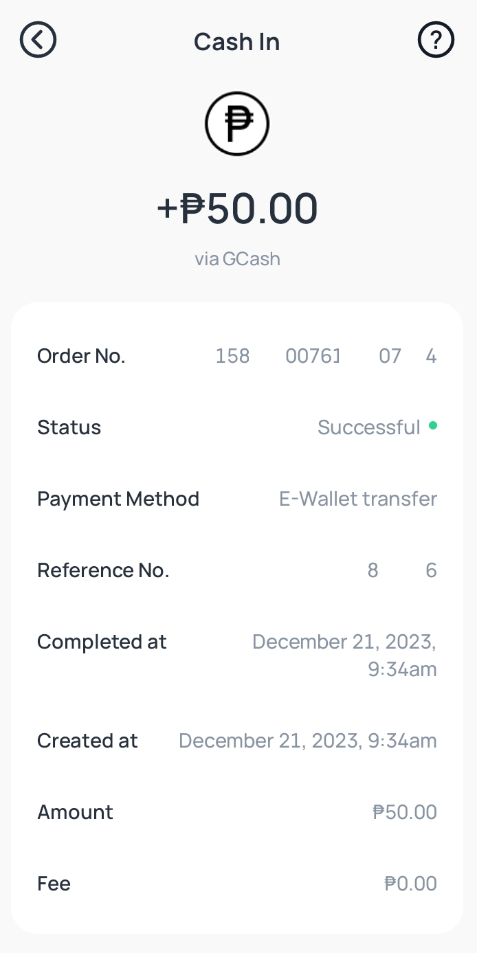 Understanding your wallet transaction history – Coins.ph Help Center